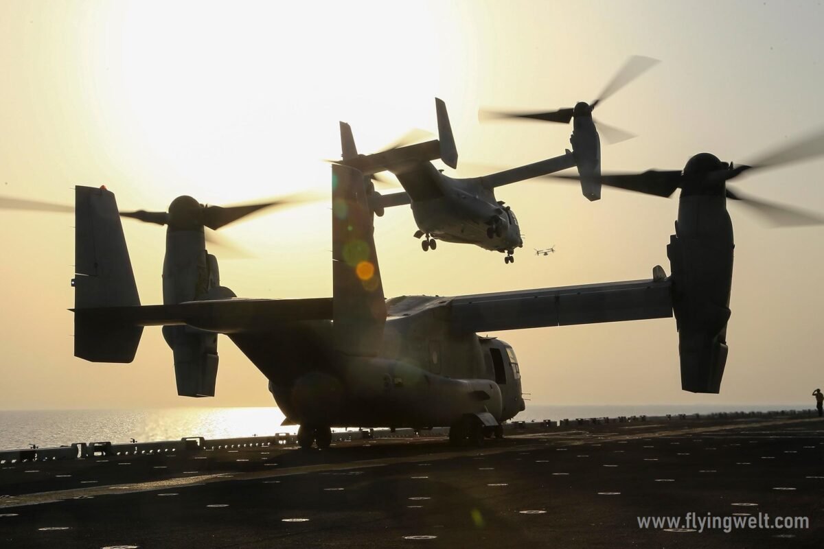 Bell Boeing V 22 Osprey, the World's First Production Military ...